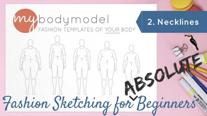 Fashion Sketching for Absolute Beginners, Part 2: Drawing Necklines ...