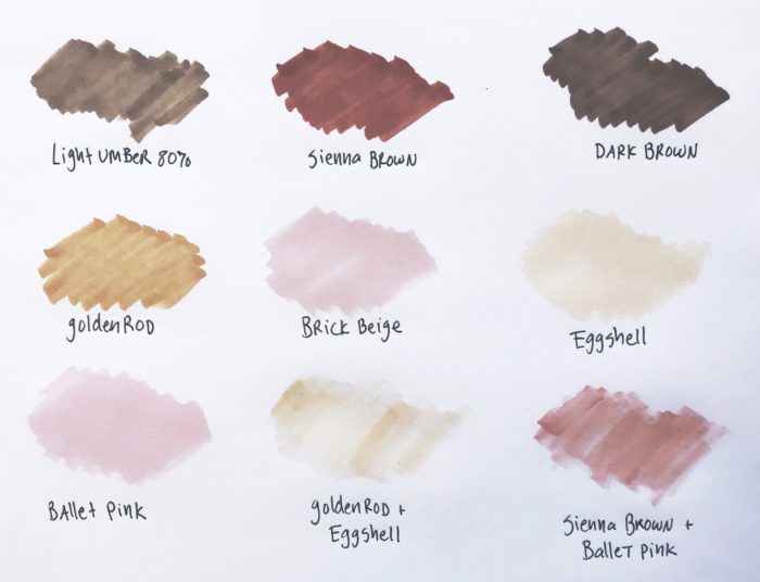 Coloring Your Croquis: Skin Tones, Part 1 - Markers Edition | MyBodyModel