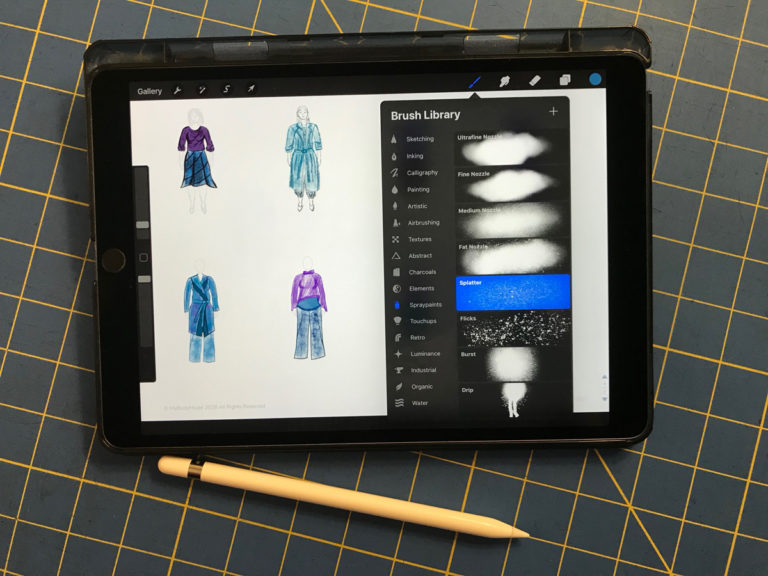 Review: 9 Drawing Apps for Digital Fashion Illustration | MyBodyModel