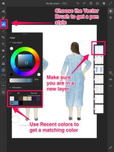 Fashion Design Apps for Beginners 1: Adobe Fresco | MyBodyModel