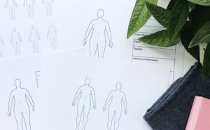 So Many Printable Fashion Sketchbook Page Options! Your Favorite ...